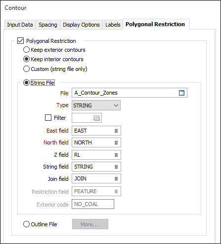 Contour Seam Block Model (SBM)